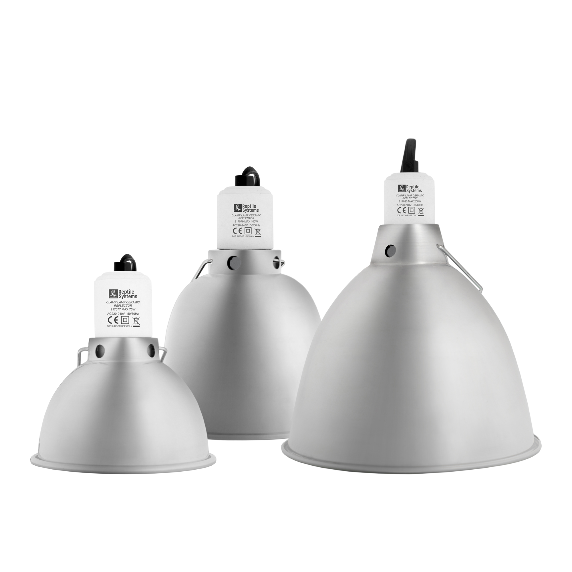 Clamp Lamp Silver UK