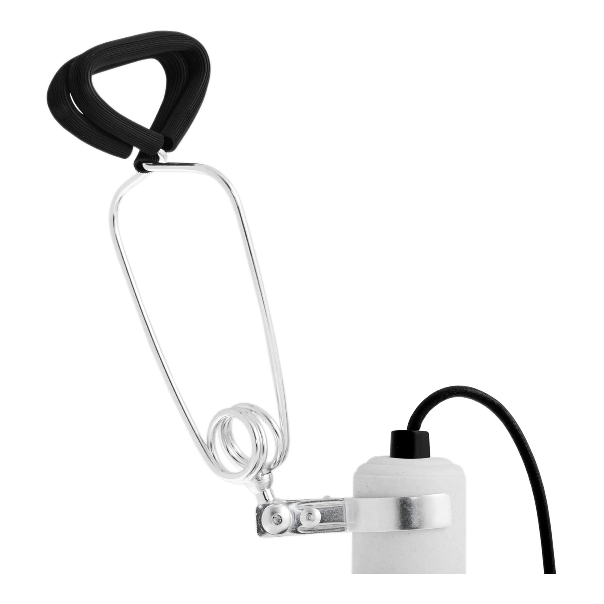 Clamp Lamp Silver UK